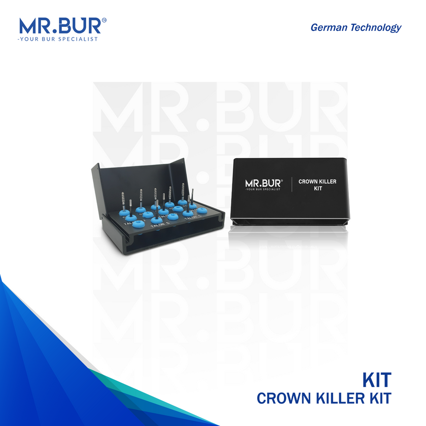 The Best Crown Cutter Dental Bur Kit | MR. BUR – Mr Bur