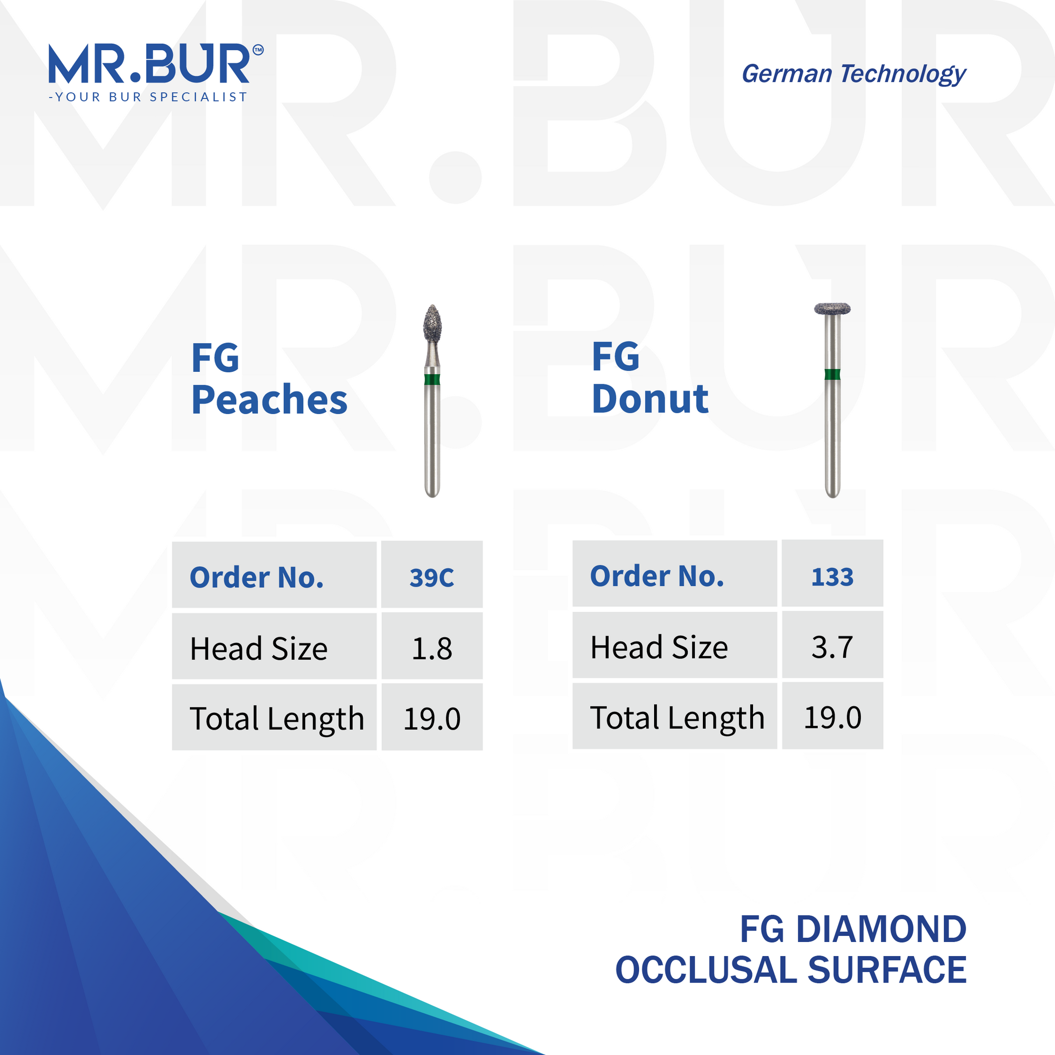 Best Crown & Bridge Preparation Kit FG for Crown Preparations – Mr Bur