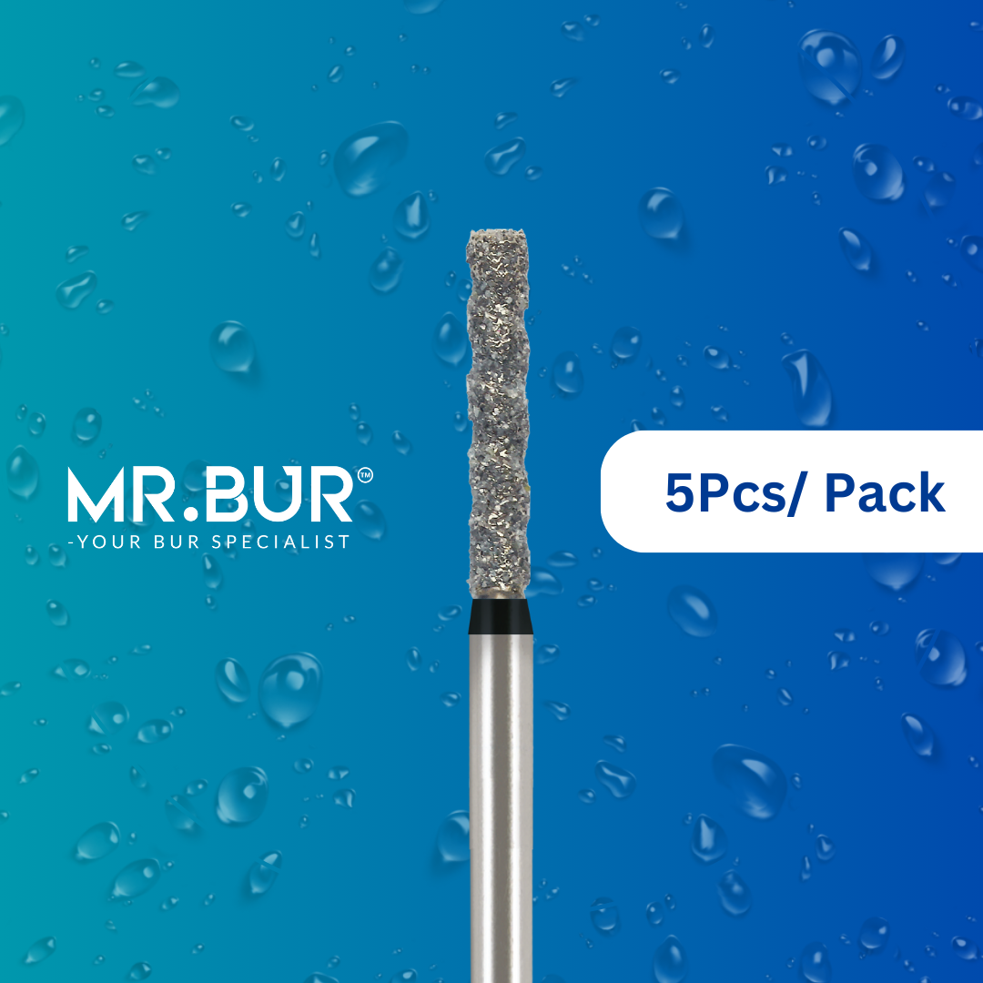 Best Spiral Cylinder Flat End Diamond Bur FG 5pcs | MR. BUR – Mr Bur