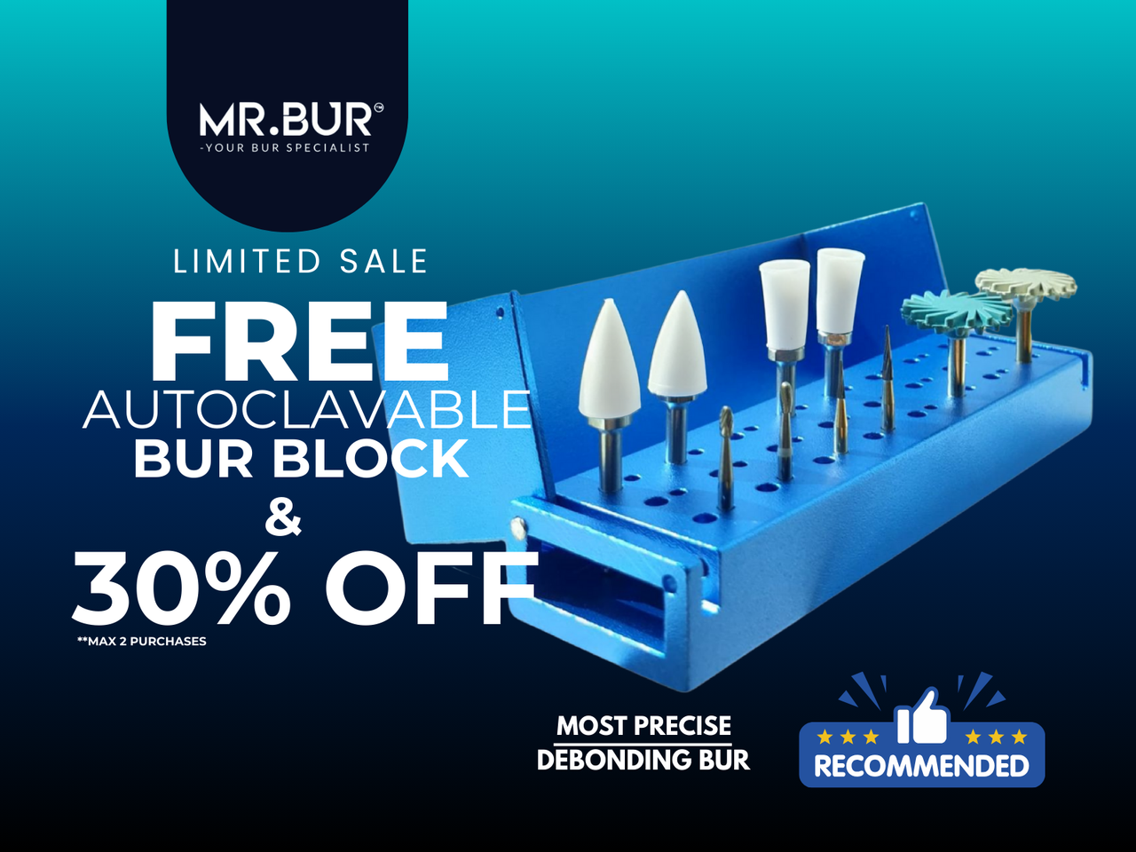#1 Best Dental Burs Supplier | Mr Bur Australia