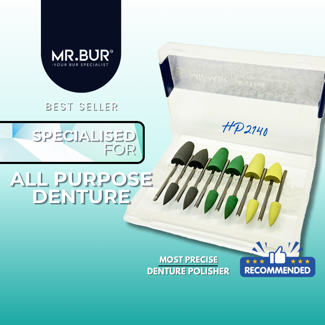 All Purpose Denture Polishing Kit HP | MR. BUR – Mr Bur