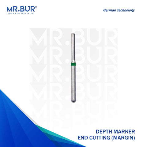 Depth Marker End Cutting Coarse Diamond Bur FG (Margin) | MR. BUR – Mr Bur