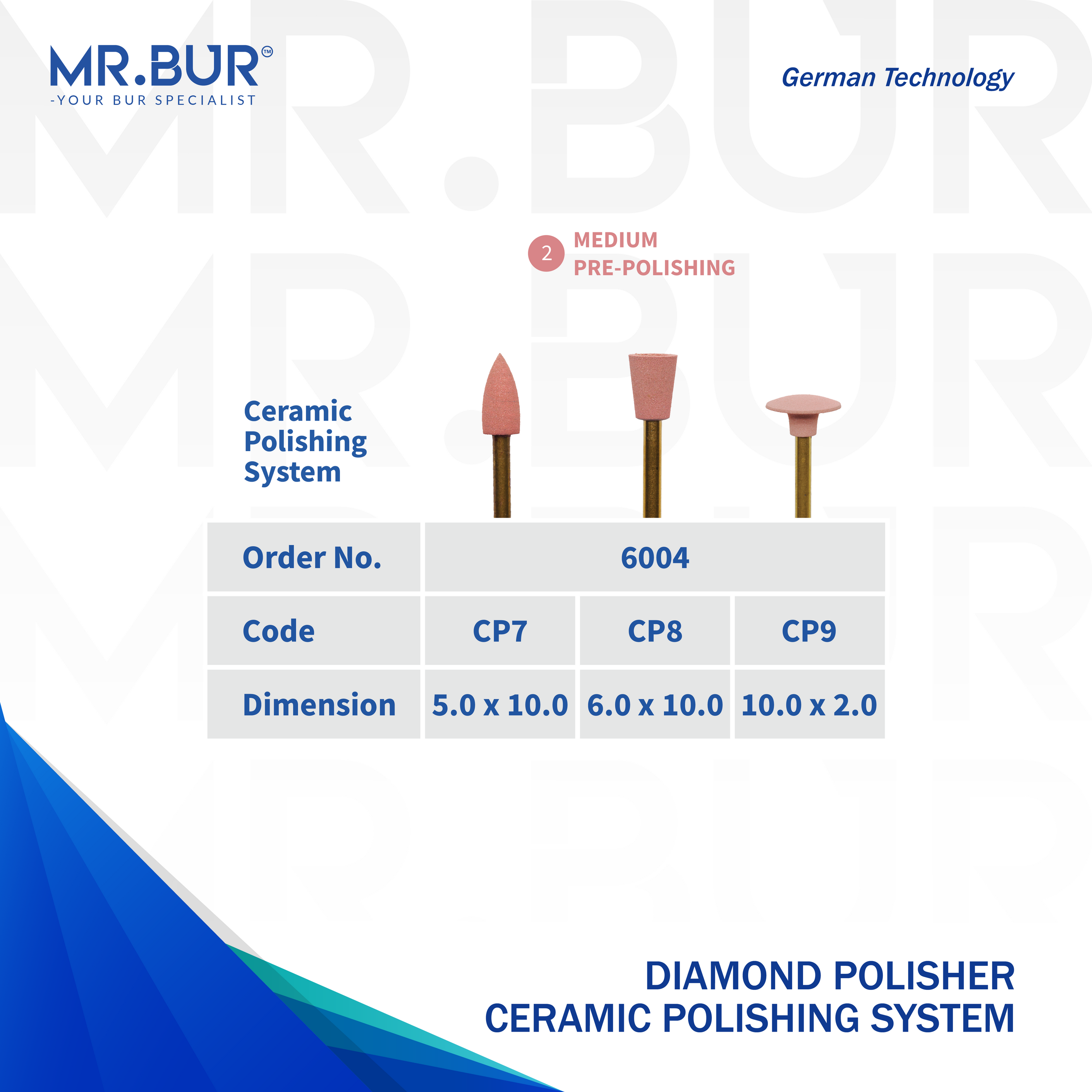 The Best All Ceramics and Veneer Polishing Diamond Polisher | MR. BUR ...