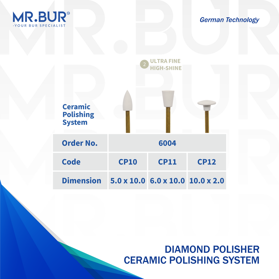 The Best All Ceramics and Veneer Polishing Diamond Polisher | MR. BUR ...