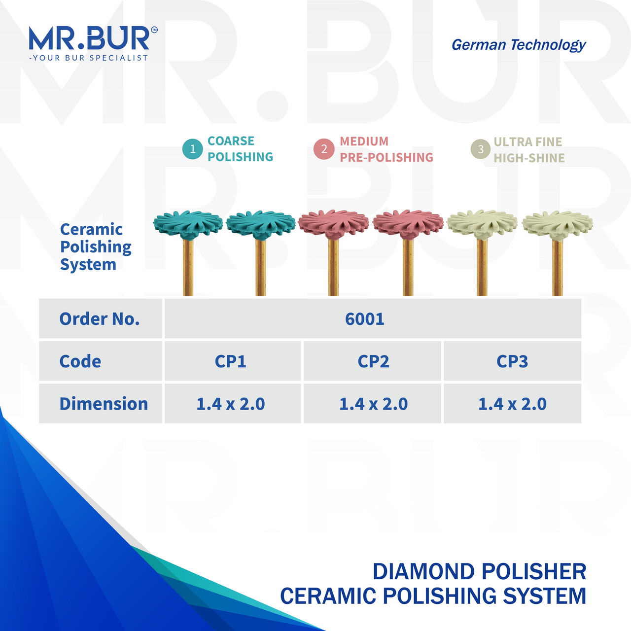 The Best Diamond Polisher For Anterior Restoration | MR. BUR – Mr Bur