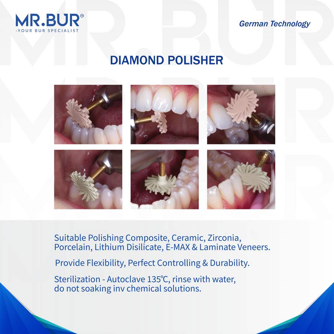 The Best Diamond Polisher For Anterior Restoration | MR. BUR – Mr Bur