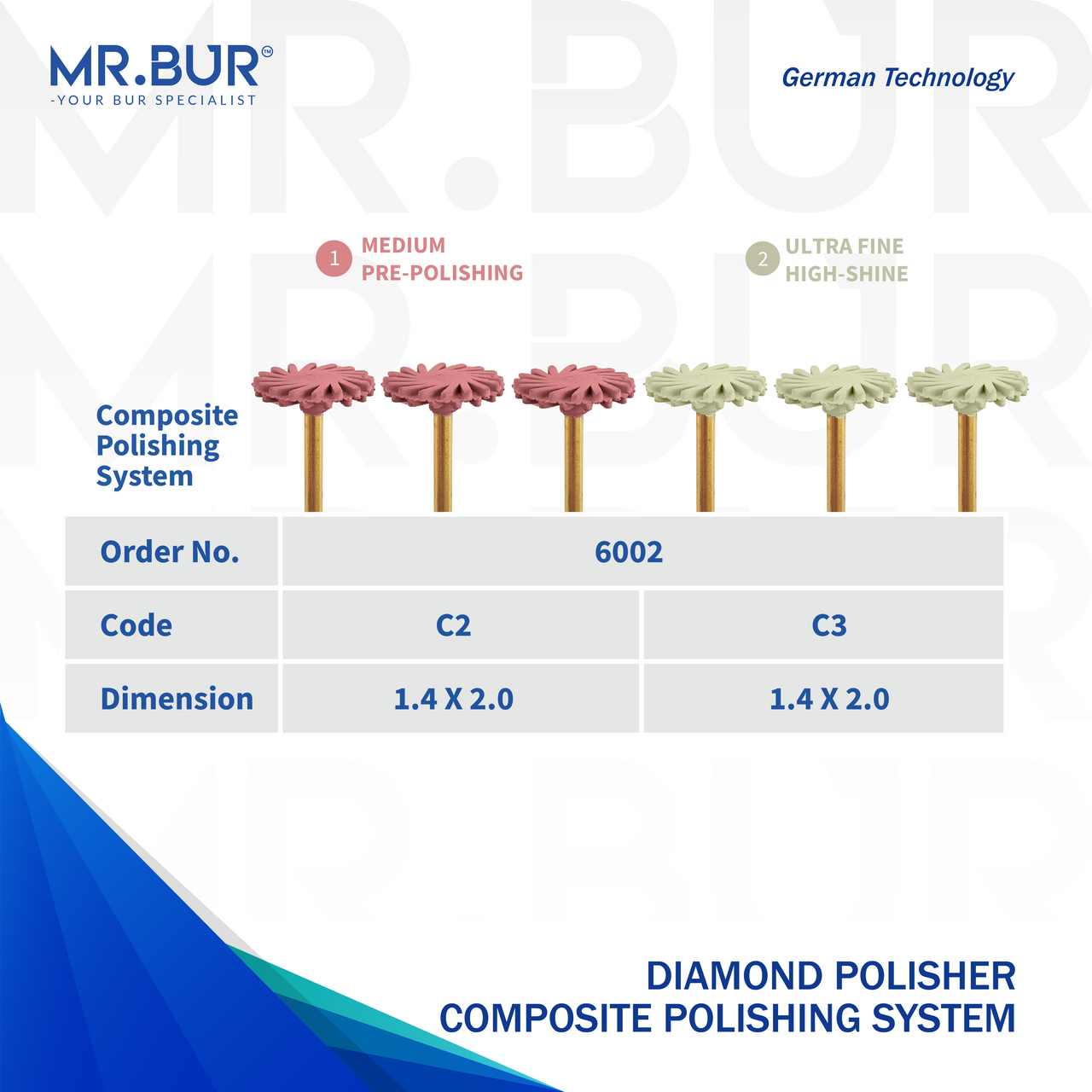 Best Diamond Polisher For Cosmetic Dentistry | 2 Steps to High Shine ...