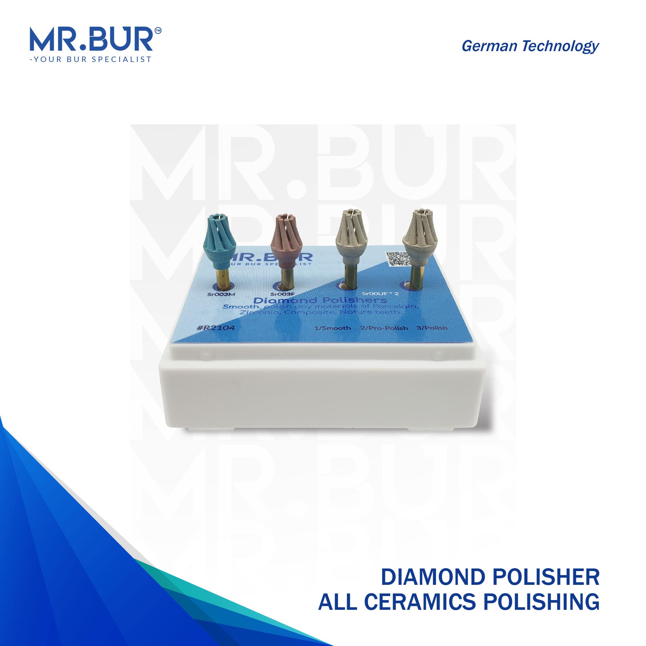 The Best Diamond Polisher For Posterior Restoration | MR. BUR – Mr Bur