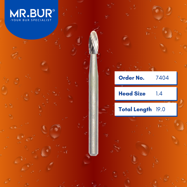 Egg Finishing Carbide Dental Bur FG 1pc | MR. BUR – Mr Bur