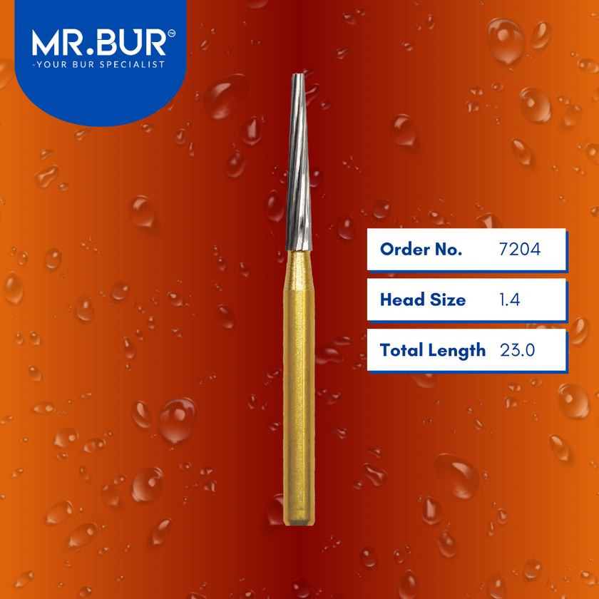 Flat End Taper Finishing Carbide Dental Bur FG 30pcs | MR. BUR – Mr Bur