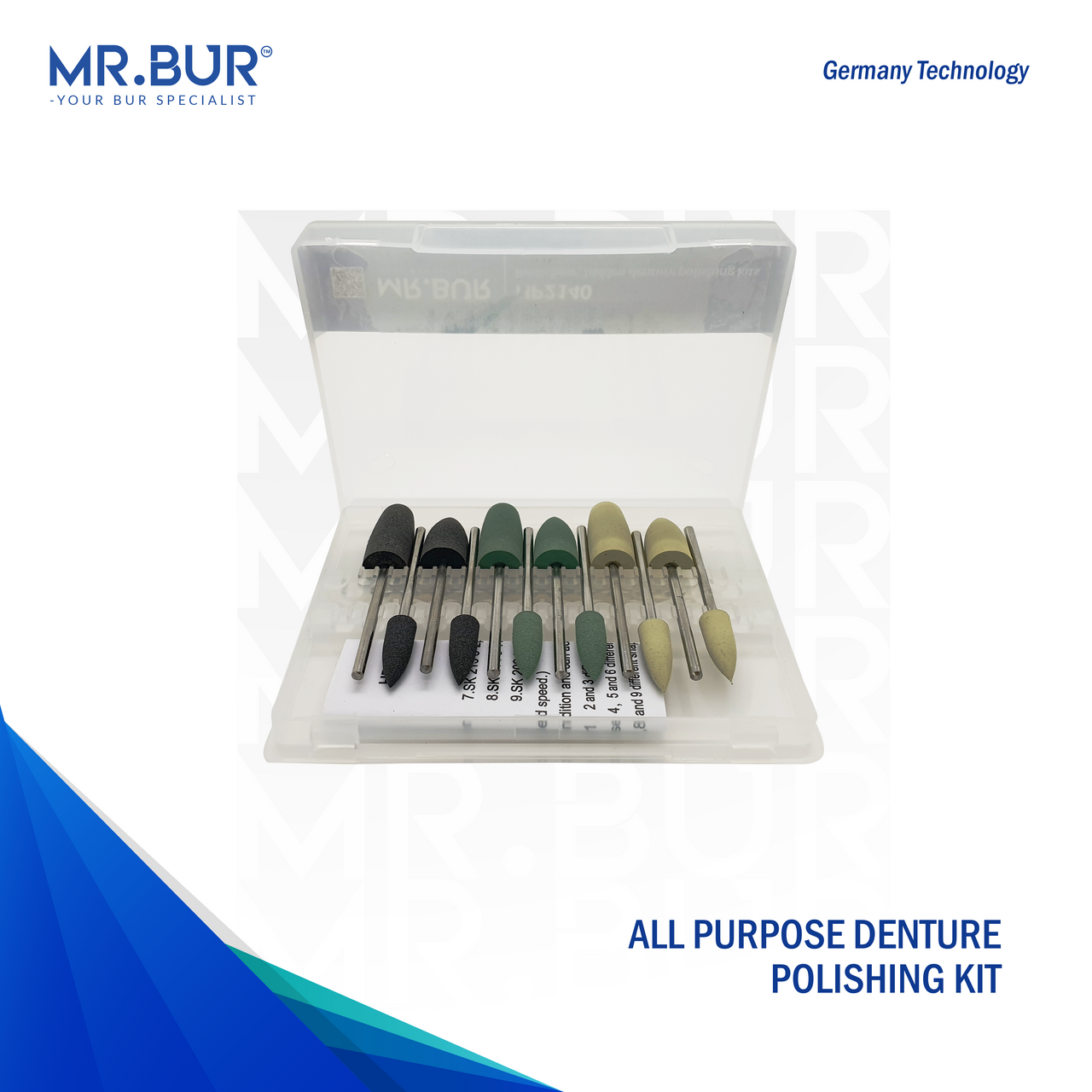 All Purpose Denture Polishing Kit HP | MR. BUR – Mr Bur