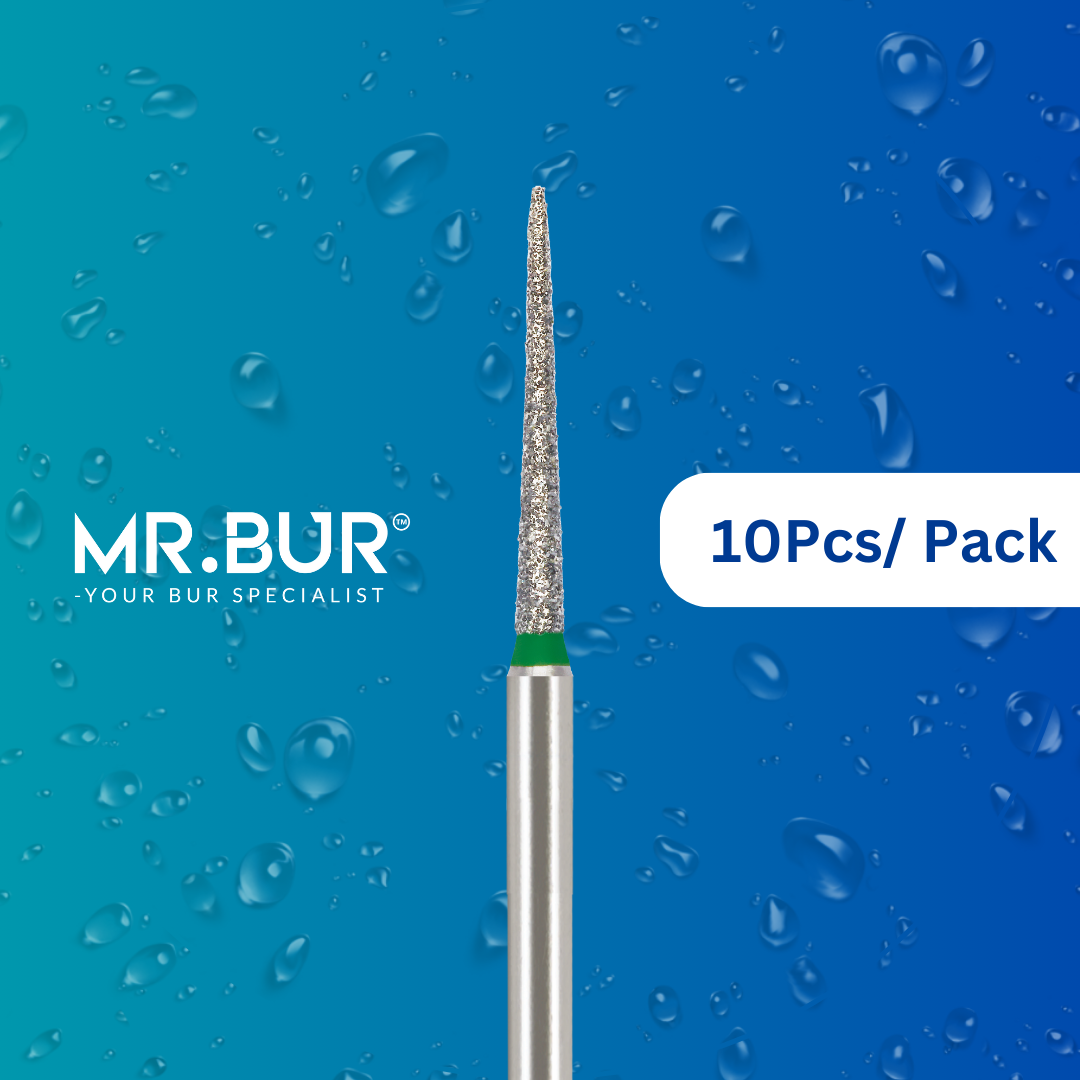 Mini Pointed Cone Diamond Bur FG | MR. BUR – Mr Bur