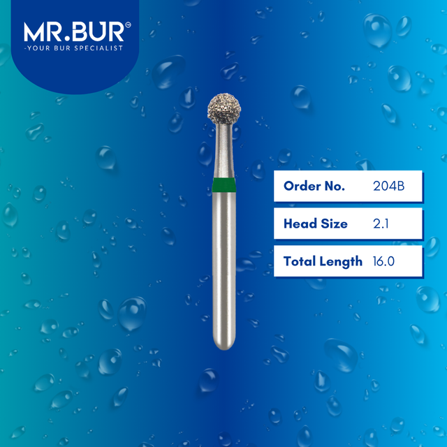 The Best Mini Round Ball Coarse Diamond Bur FG | MR. BUR – Mr Bur