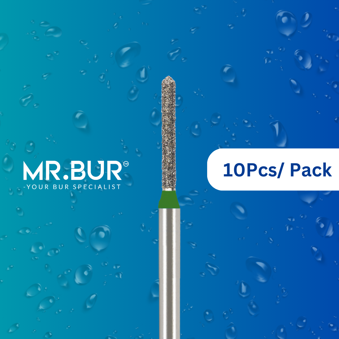 The Best Mini Straight Torpedo Coarse Diamond Bur FG in US – Mr Bur