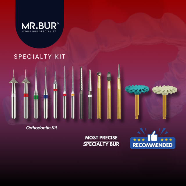 Best Orthodontic Kit for IPR, Invisalign and Debonding – Mr Bur