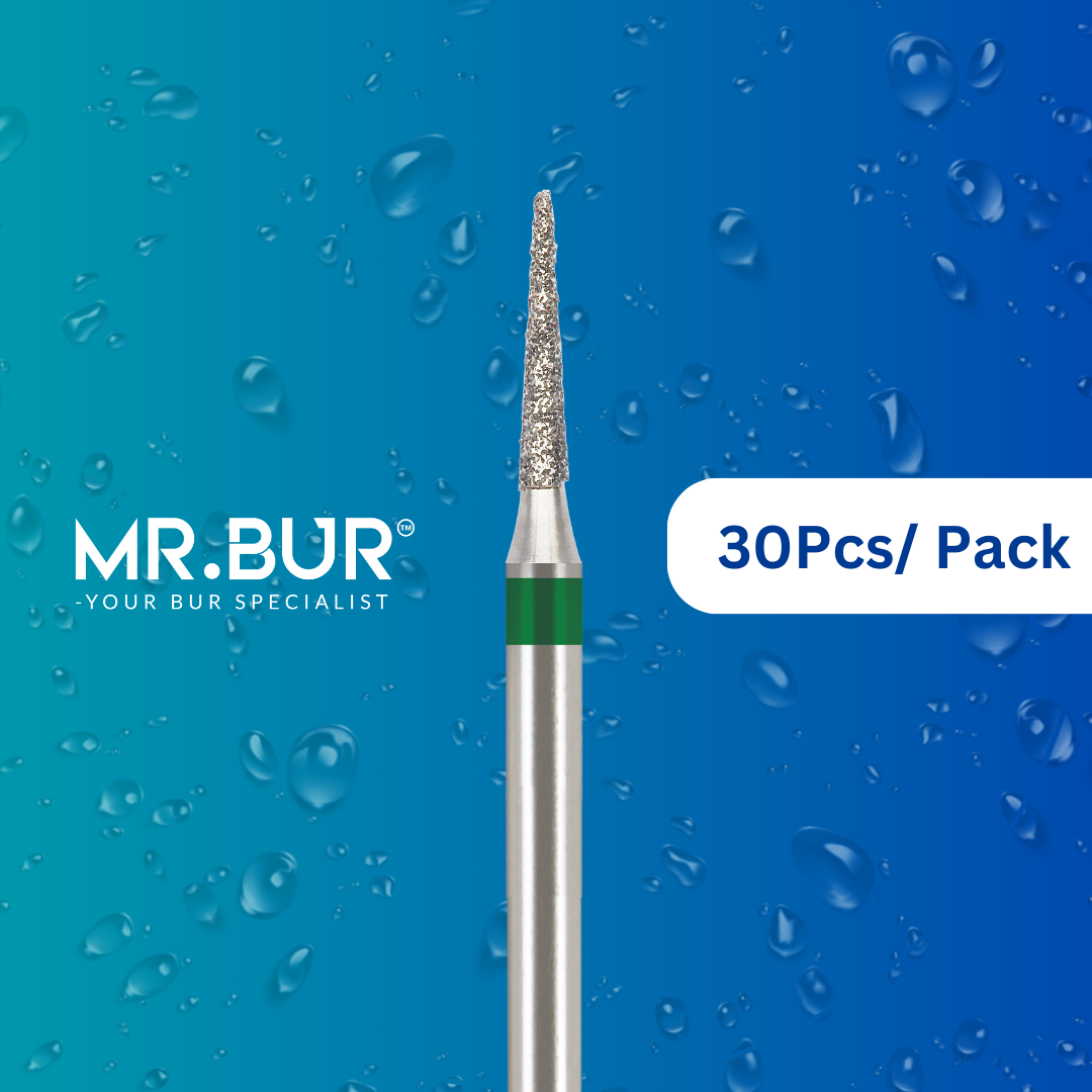 The Best Pointed Cone Coarse Diamond FG 30pcs | MR. BUR – Mr Bur
