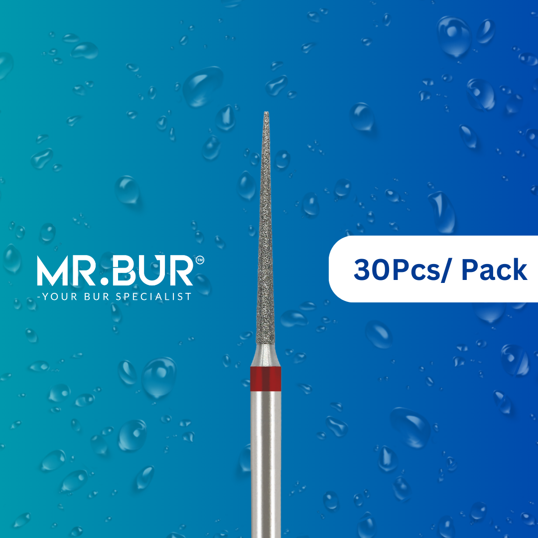 Super Needle Diamond Bur FG For Ortho IPR 30pcs | MR. BUR – Mr Bur