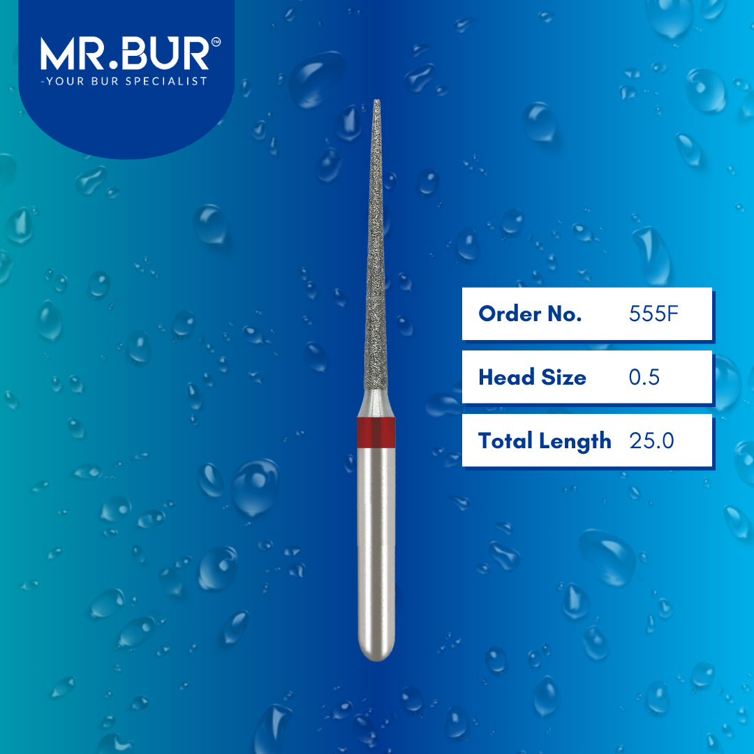 Super Needle Diamond Bur FG For Ortho IPR 30pcs | MR. BUR – Mr Bur