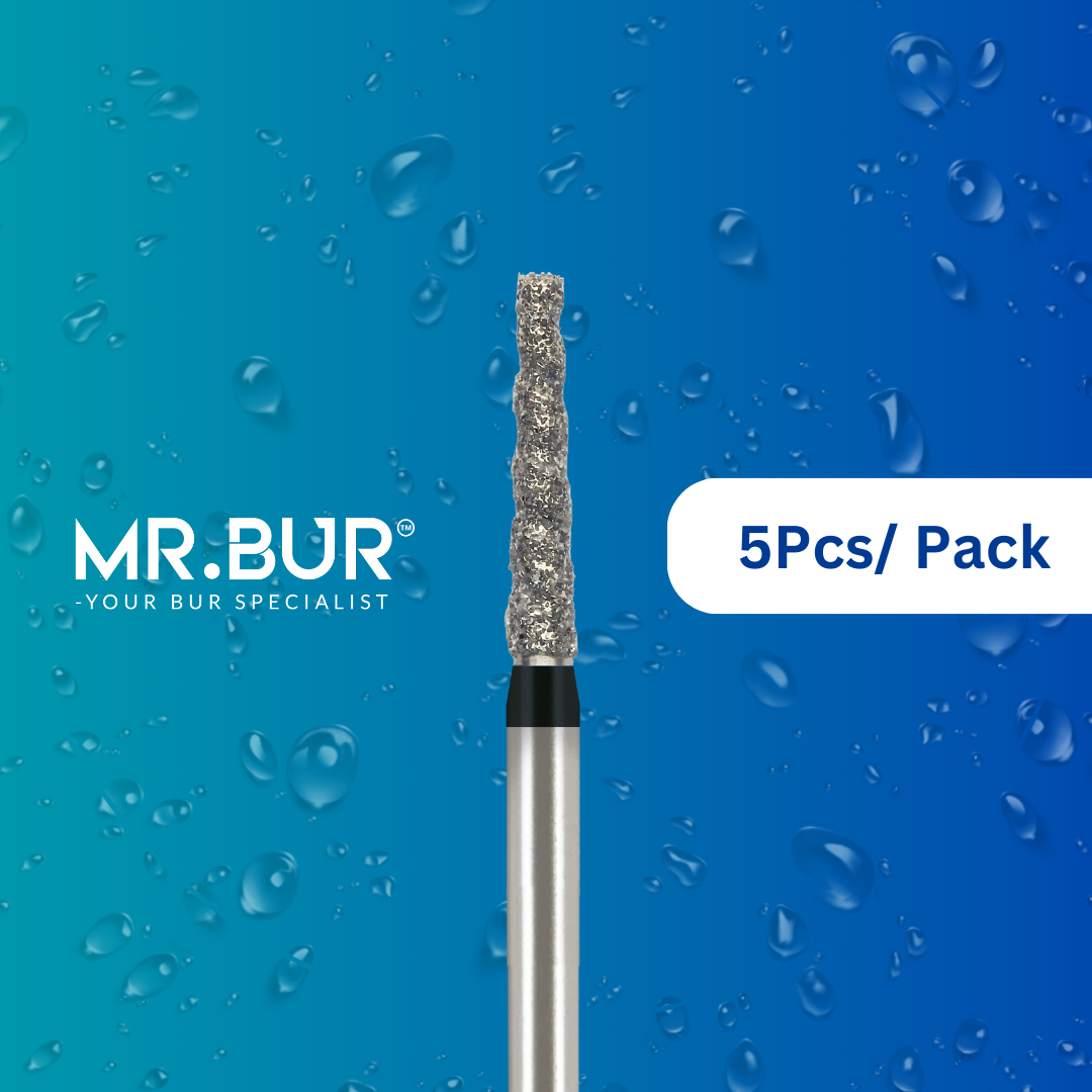 Best Spiral Taper Flat End Diamond Bur FG 5pcs | MR. BUR – Mr Bur