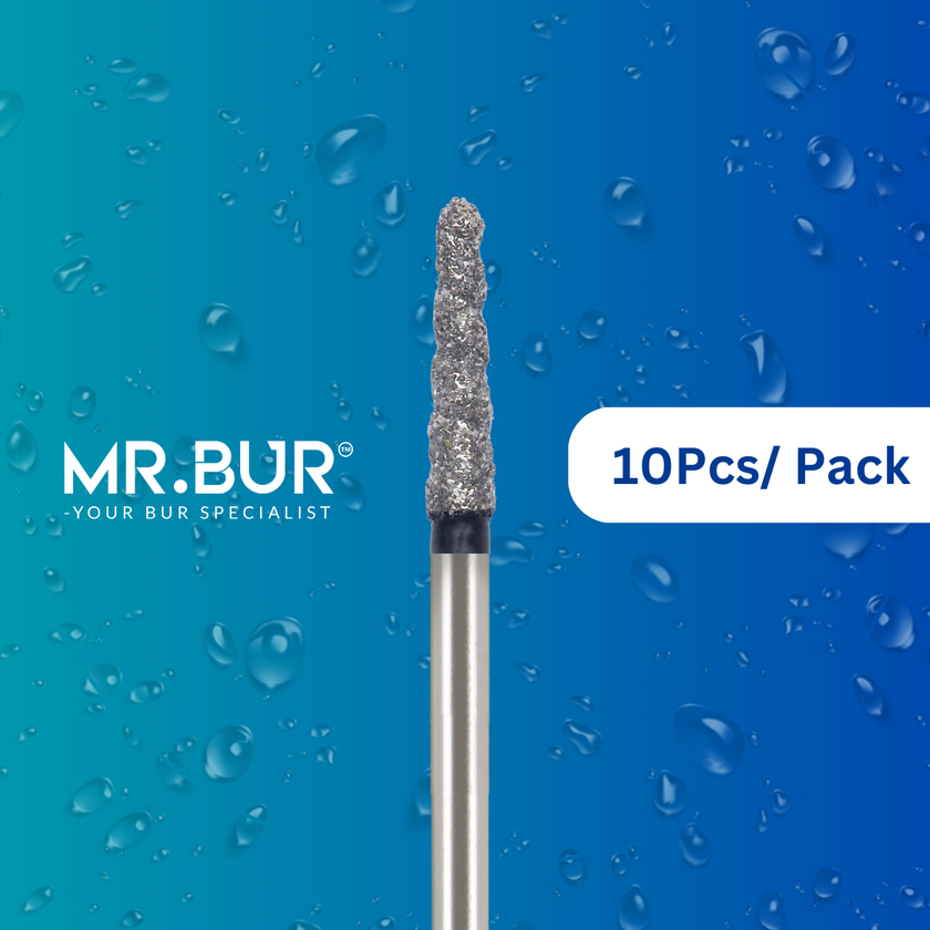 The Best Spiral Cool Cut Taper Round End Super Coarse Diamond Bur Short ...
