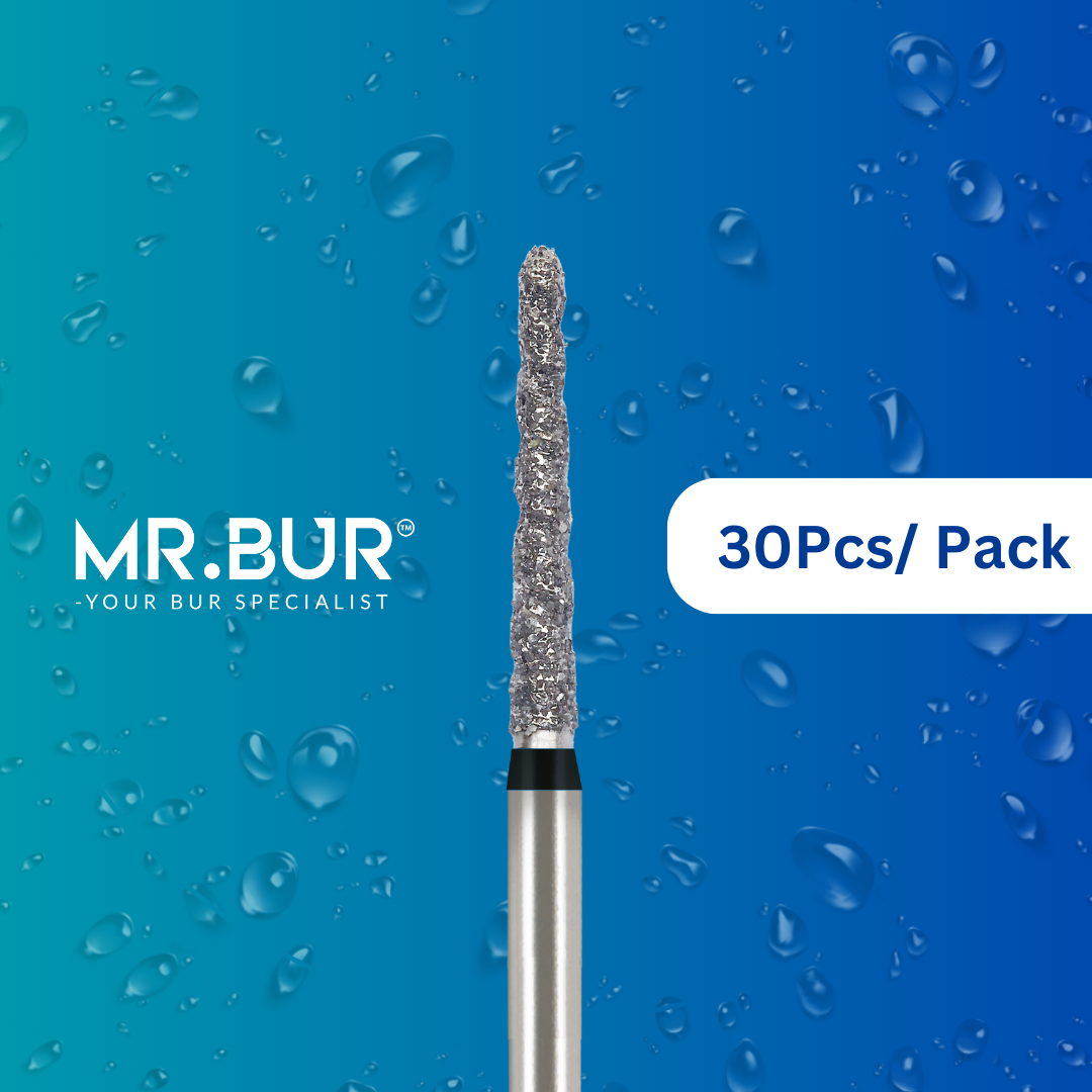 The Best Spiral Taper Round End Diamond Bur FG 30pcs | MR. BUR – Mr Bur