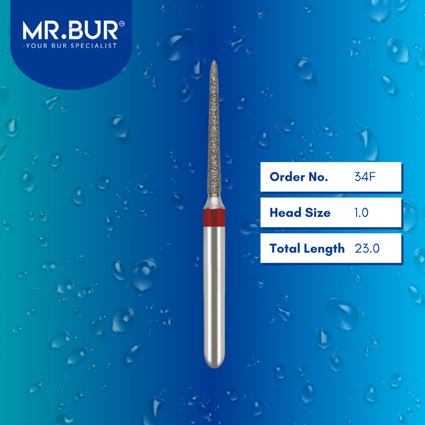 The Best Fine Grit Pre-Polishing Torpedo Diamond Bur FG | MR. BUR – Mr Bur