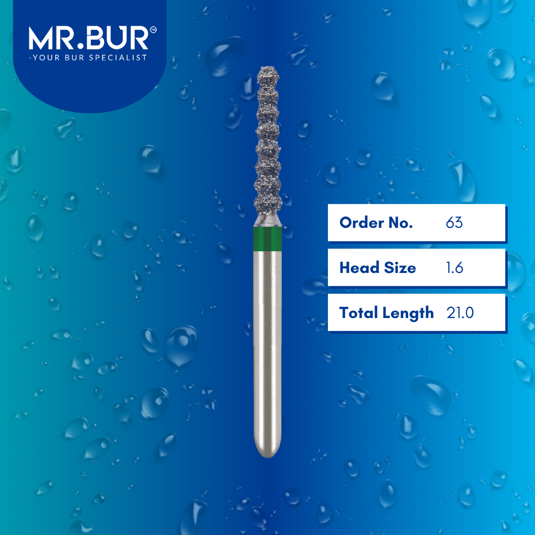 The Bulk Reduction Twister Coarse Diamond Bur FG | MR. BUR – Mr Bur