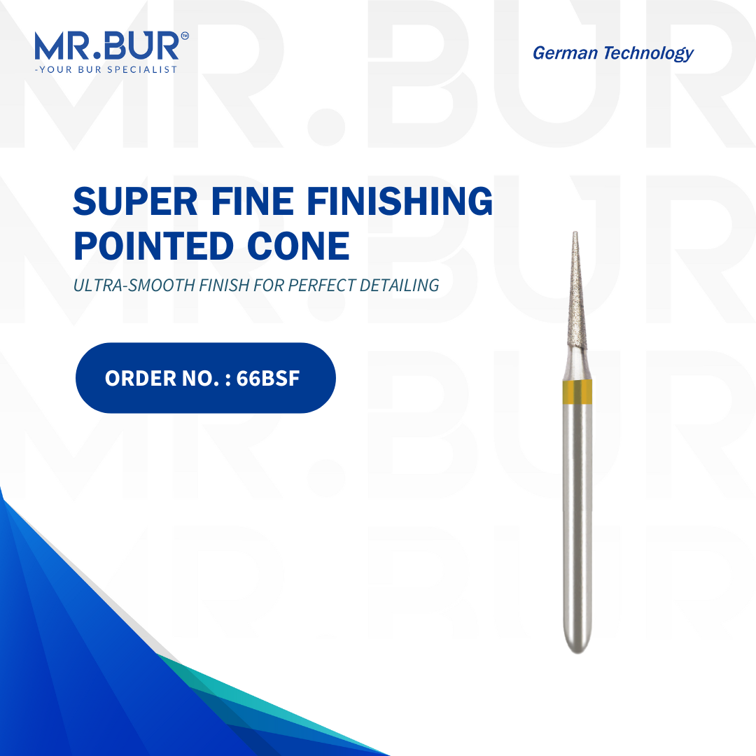 The Best Super Fine Finishing Round Diamond Bur FG 5pcs | MR. BUR – Mr Bur