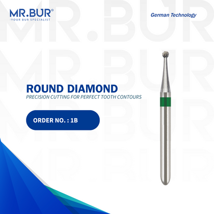 The Best Round Ball Coarse Diamond Bur FG | MR. BUR – Mr Bur